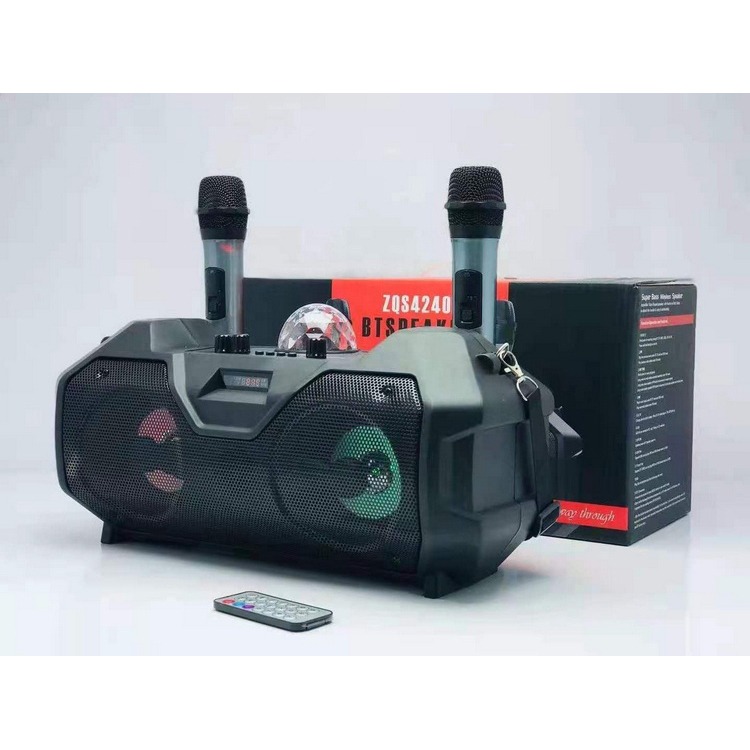 ZQS-4240 New Arrival Portable Wireless Speaker ZQS Dual 4inch Horn ... ZQS-4240 New Arrival Portable Wireless Speaker ZQS Dual 4inch Horn ...
