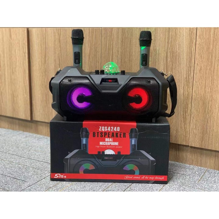 ZQS-4240 New Arrival Portable Wireless Speaker ZQS Dual 4inch Horn ... ZQS-4240 New Arrival Portable Wireless Speaker ZQS Dual 4inch Horn ...