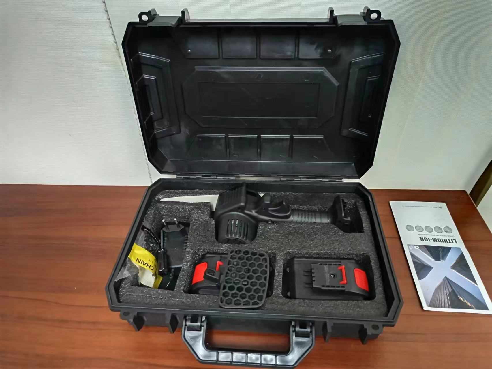 Devin power tool 4inch Battery Electric Chainsaw Cordless Mini Chain ...